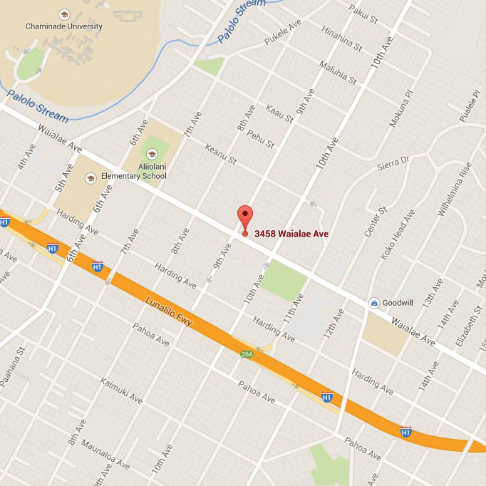 Kaimuki High School Campus Map